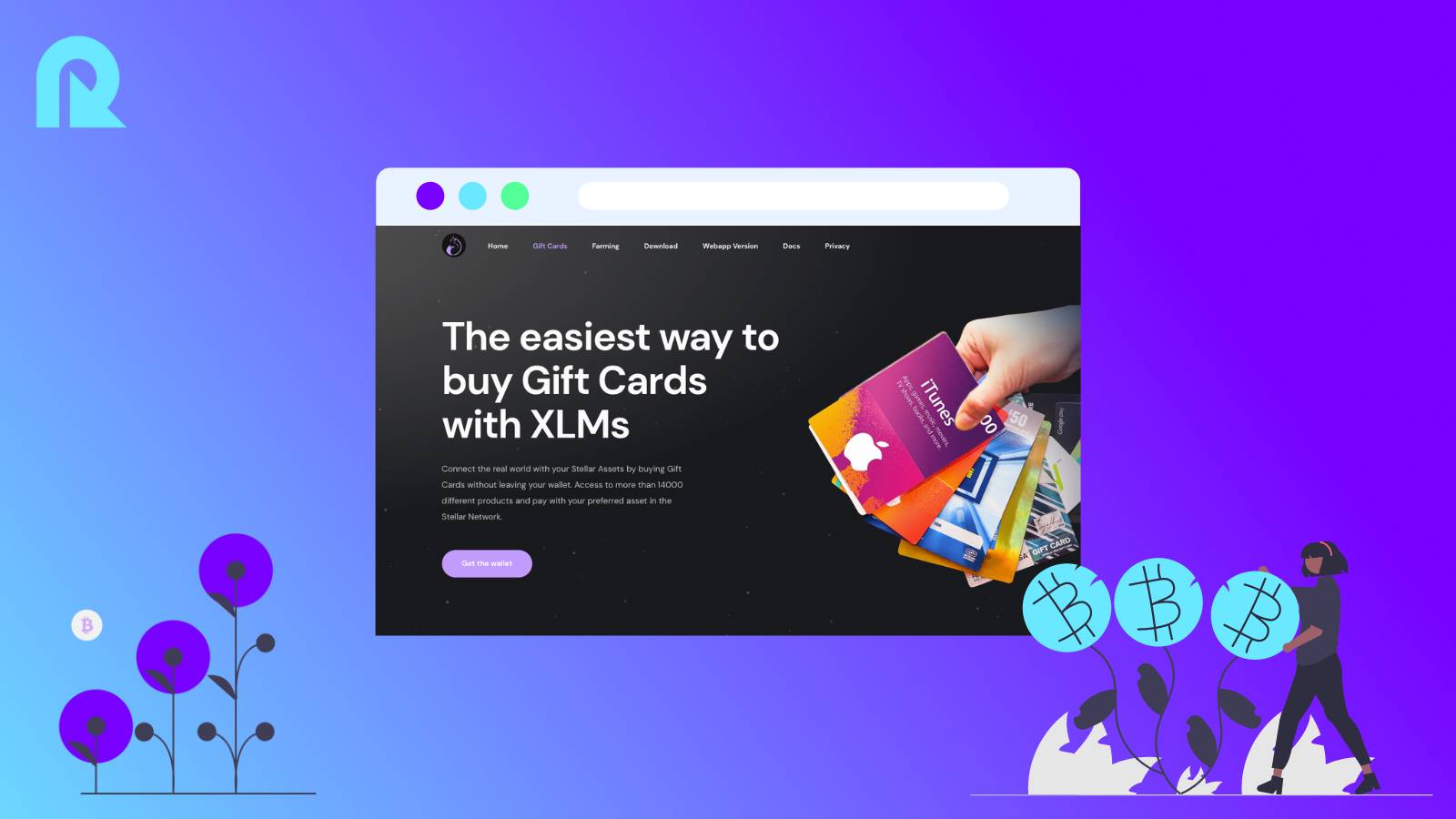 Enabling Users to Buy Gift Cards with Crypto And No Registration