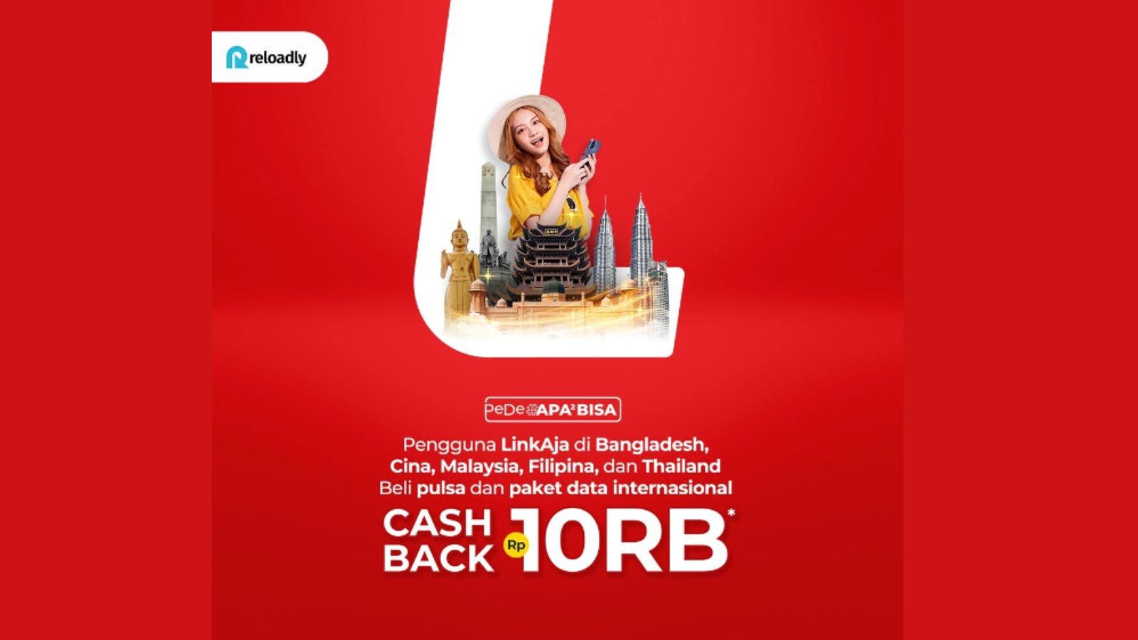 89+ million of Indonesians can now top-up Airtime Worldwide with LinkAja thanks to Reloadly ...