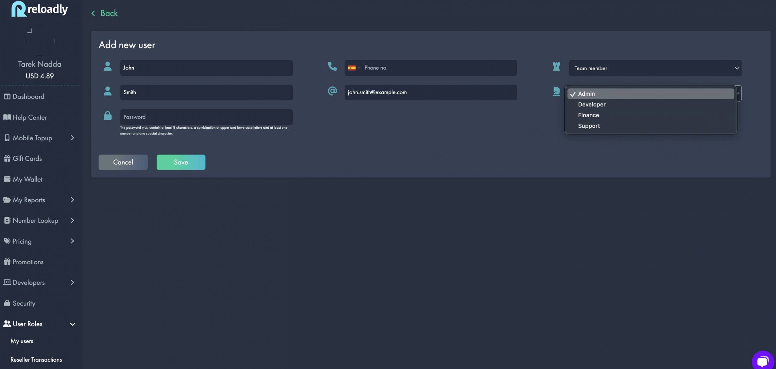 Reloadly Launches New User Roles for Enhanced Autonomy - Reloadly
